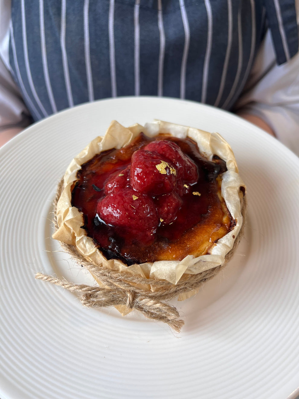 Strawberry Basque Cheesecake – TIANN'S